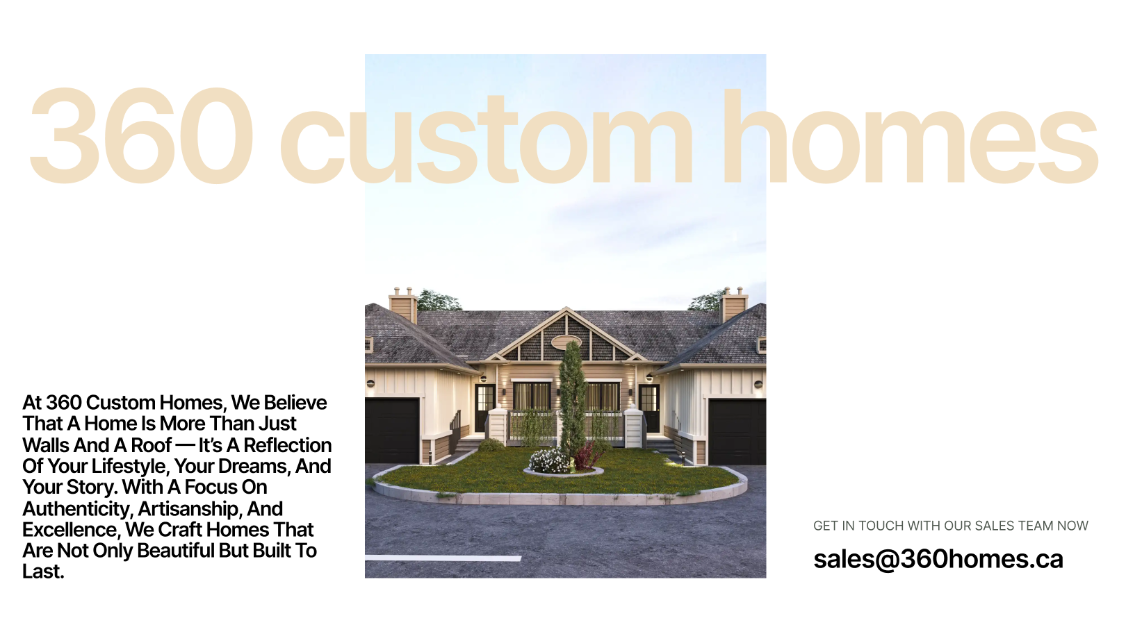Build Your Dream Home | 360 Custom Homes